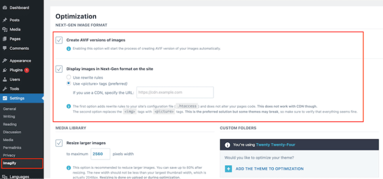 The 4 Best Avif Plugins for WordPress - Imagify