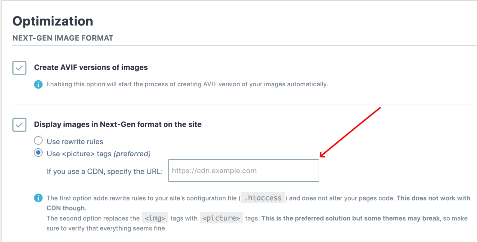 How to setup Next-Gen images with CDN & Cloudflare? - Documentation