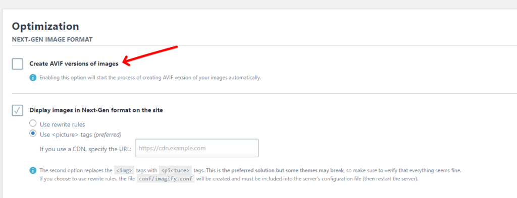 How to Enable WebP Images and How it Works - Documentation